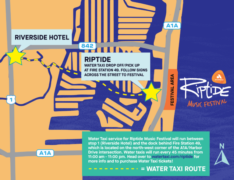 Getting Here - Riptide Music Festival